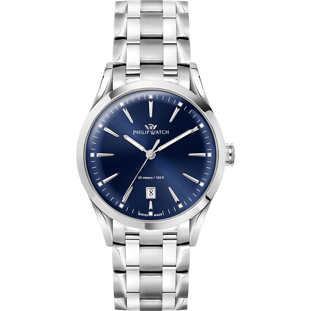 Date & Time Watch for Male Philip Watch R8253180004 2026 Sunray